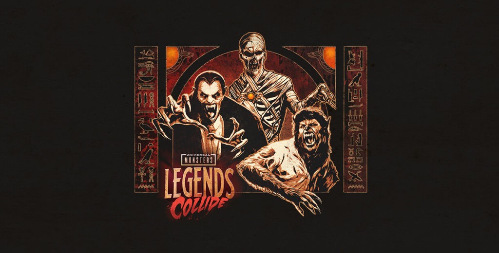 Wolf Man, Dracula and Mummy unite for new Universal Halloween Horror ...