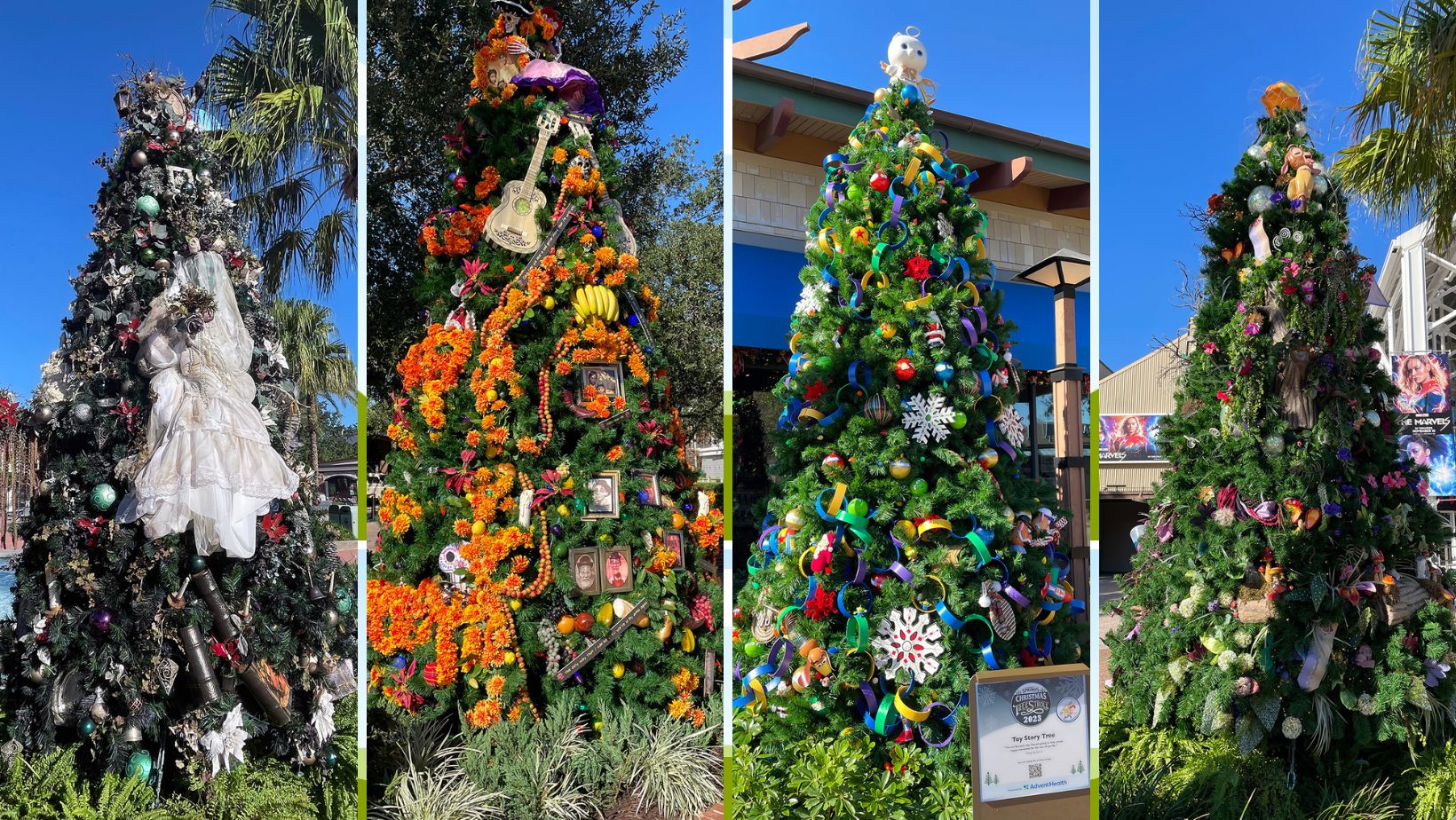 Photos: Disney Springs Christmas Tree Stroll 2023 - Disney Diary