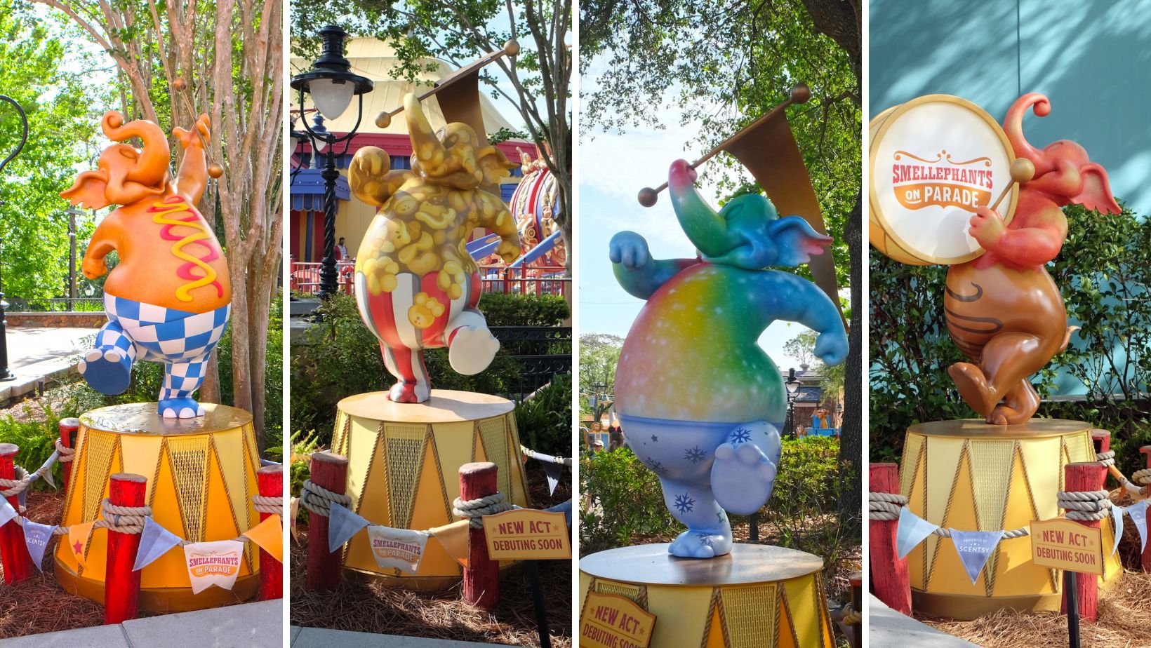 6 Smellephants on Parade at Magic Kingdom arrive, 2 more to go - Disney ...