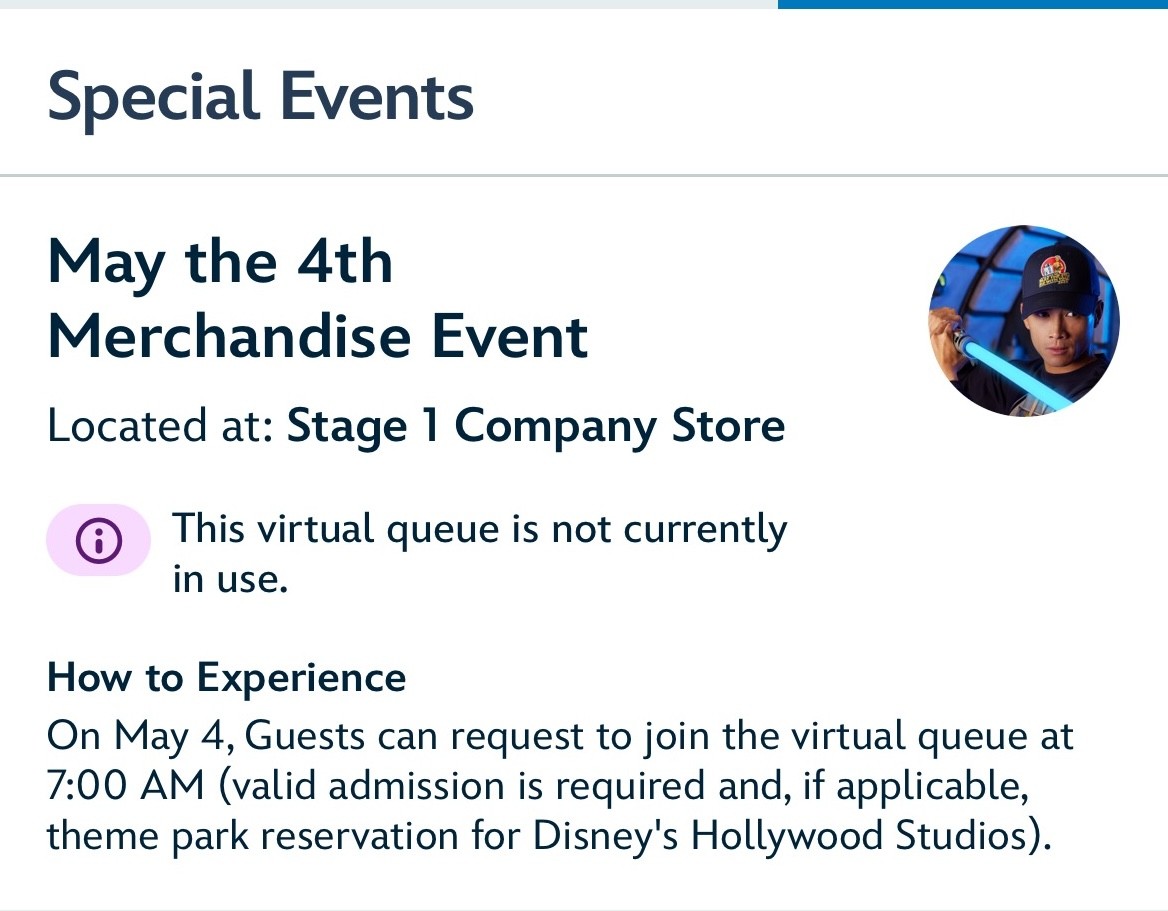Virtual Queue being used for May the 4th shopping at Disney World ...