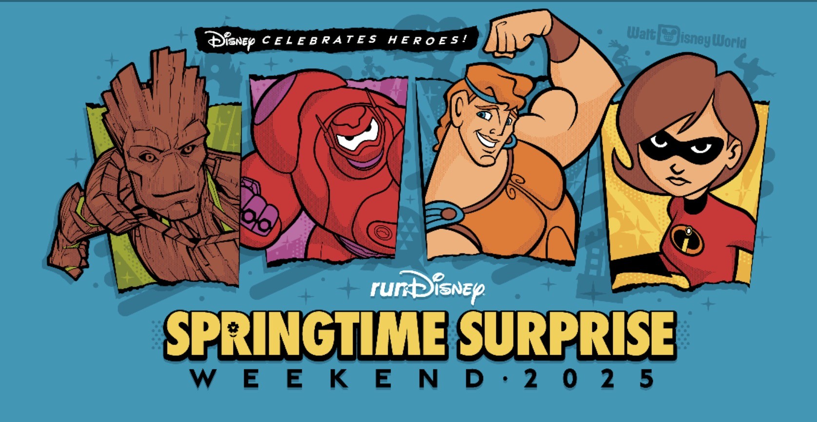 2025 Springtime Surprise weekend run maps, road closures - Disney Diary